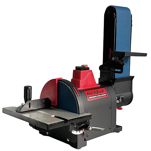 BUCKTOOL Pro 1HP Bench Belt Sander for Metal Working, 4 x 36 in Belt ...
