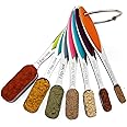 Amazon.com: Measuring Spoons Set Stainless Steel Long Handle Measuring ...