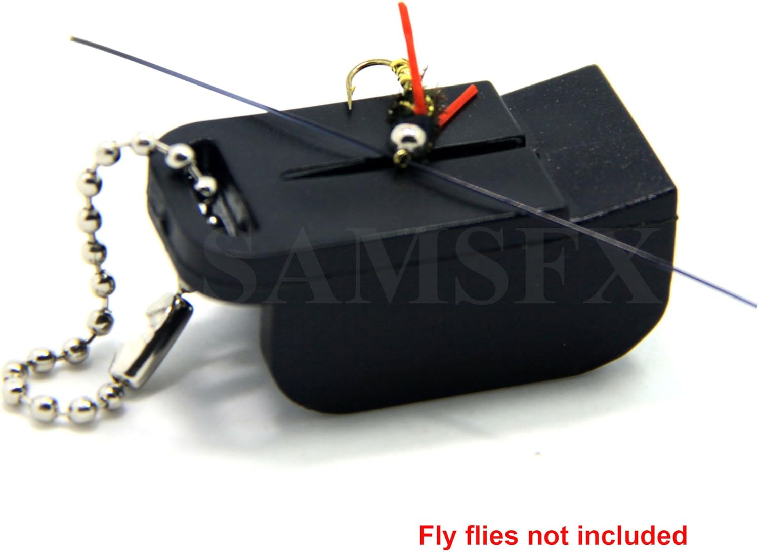 SAMSFX Magnetic Tippet Threader Fishhook Threader Gear with Zinger ...