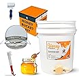 Amazon.com : SunVara Honey Bucket with Gate 5 Gallon Kit - Stainless ...