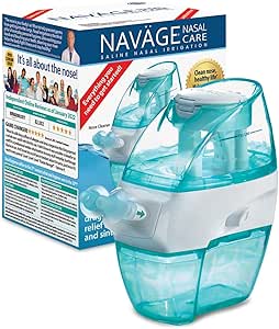 Amazon.com: Navage Nasal Care Starter Bundle: Navage Nose Cleaner, 20 ...