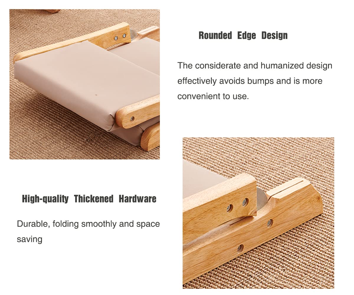 Mua Portable Floor Chair, Japanese Style Legless Tatami Chair with Back ...