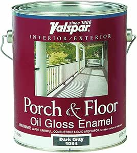 Valspar Interior and Exterior Oil Porch & Floor Enamel - House Paint ...