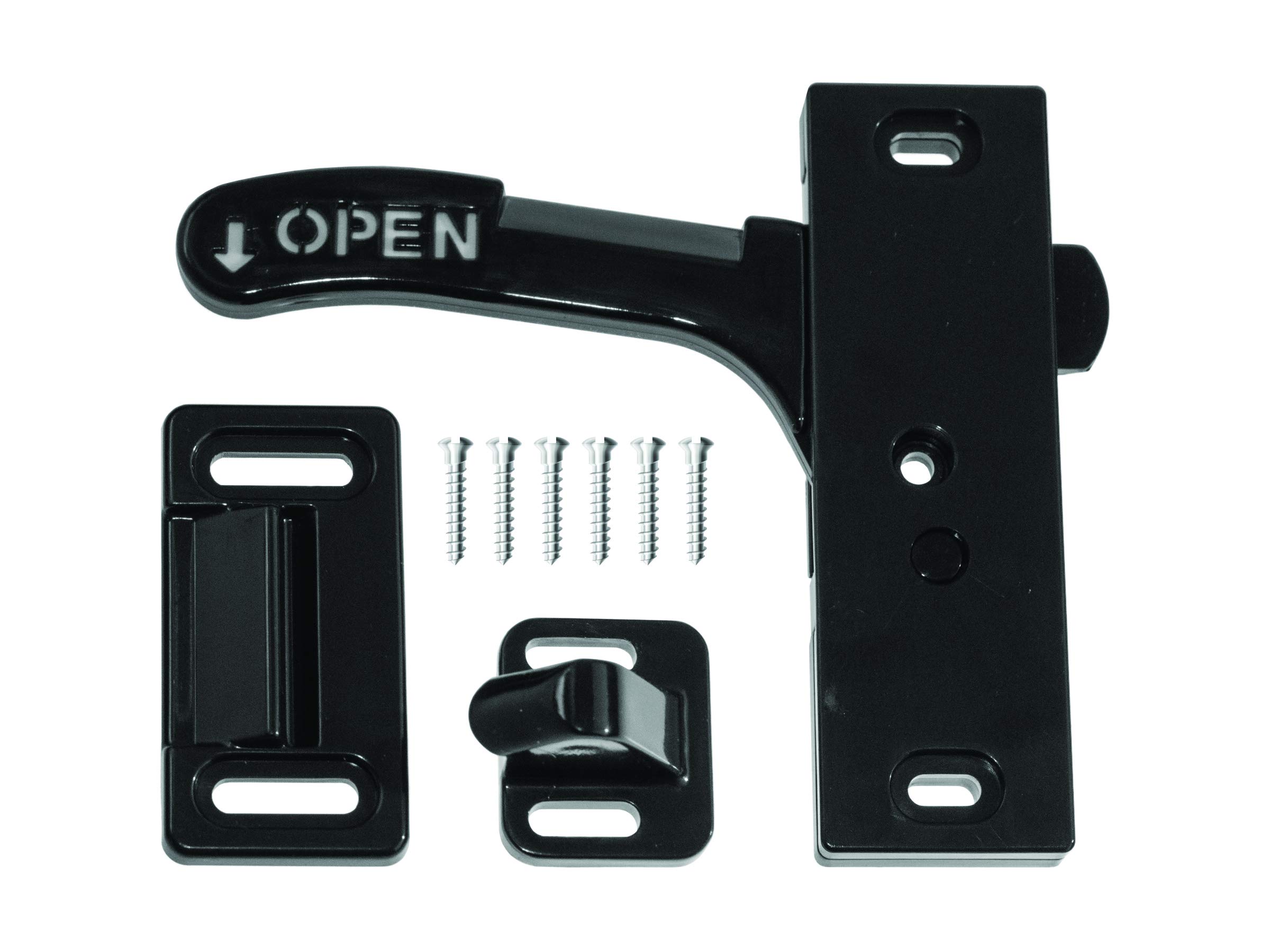 RV Designer E287 Screen Door Latch And Handle Kit Left Hand Entry