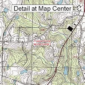 Amazon.com : USGS Topographic Quadrangle Map - Fuquay-Varina, North ...