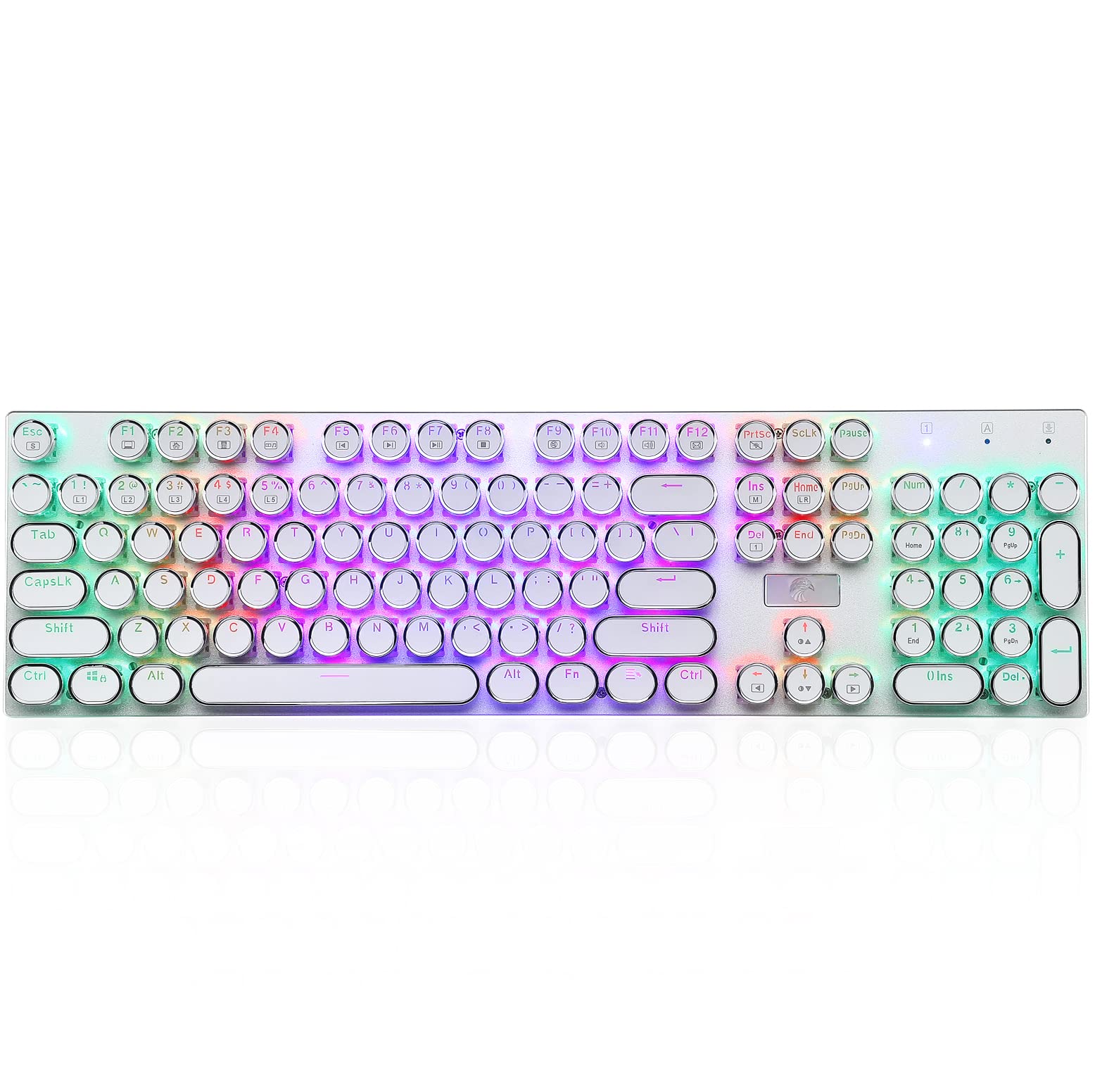 Mua E-Yooso Z-88 Mechanical Gaming Keyboard Wired Typewriter Style with ...