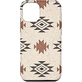 Amazon.com: iPhone 13 Pro Western Boho Aztec Pattern Country Southern Chic Rustic Case : Cell ...