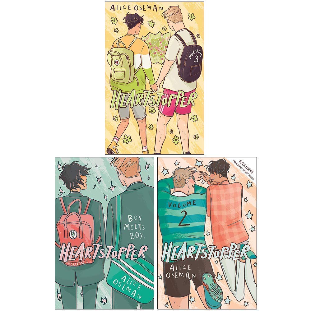 Mua Heartstopper Series Volume 1-3 Books Collection Set By Alice Oseman ...