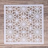 Amazon.com: DIY Decorative Stencil Template for Scrapbooking Painting ...