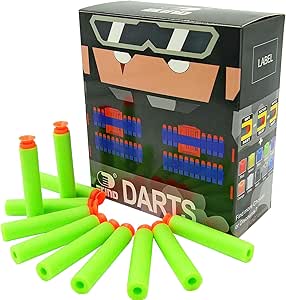 Amazon.com: EKIND 100Pcs Suction Darts Compatible for Nerf Elite ...