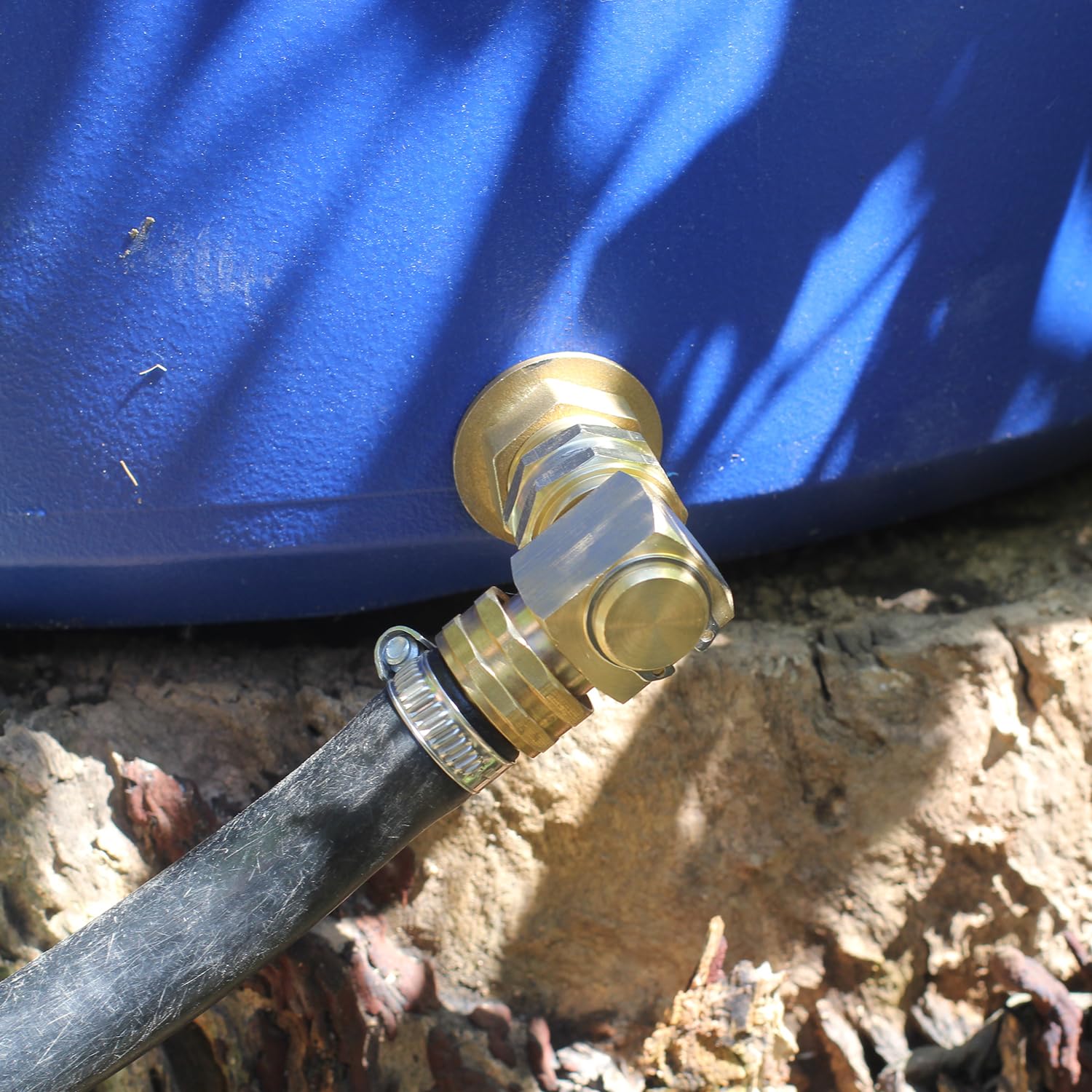 Mua YELUN Brass Water Tank Connector Bulkhead Tank Fitting 1/2" Female ...