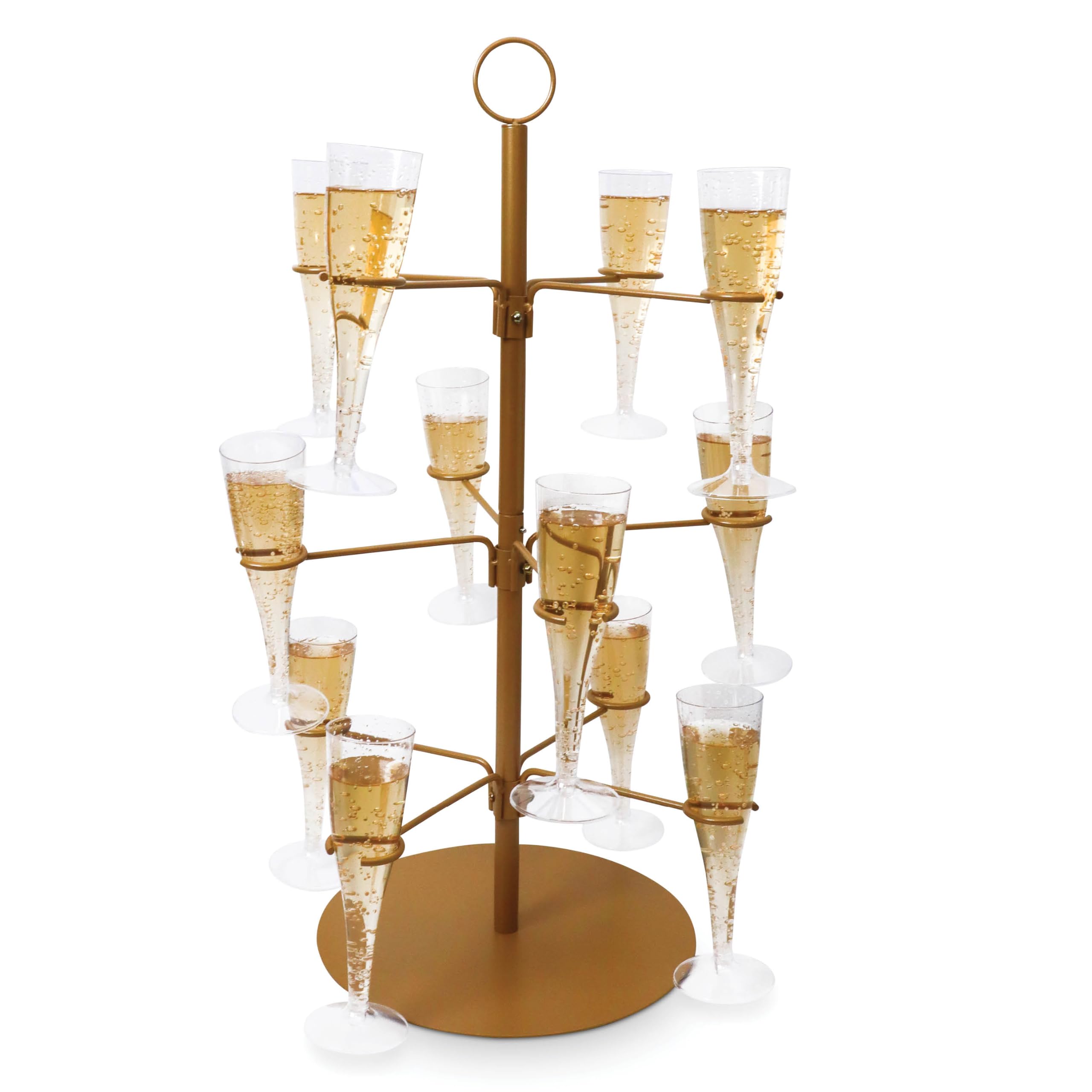 Cocktail Tree Stand, Wine Glass Flight Tasting Display For Drinks, 3 ...