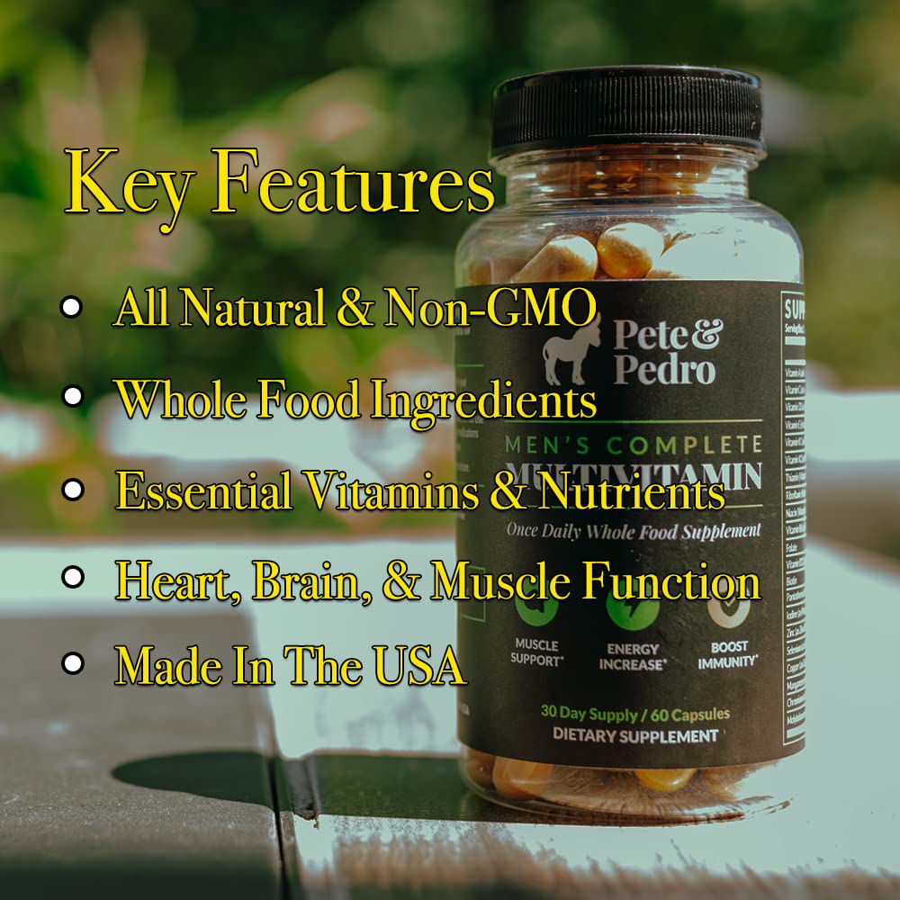 Mua Men's Complete Once Daily Whole Food Multivitamins | Supplement to ...