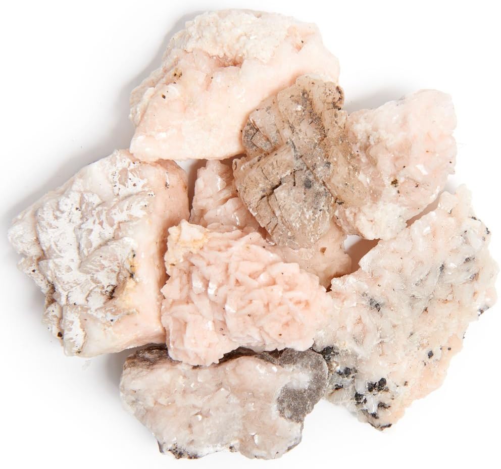 Amazon.com: Digging Dolls: 1 lb Pink Dolomite Rough Rocks from Morocco ...