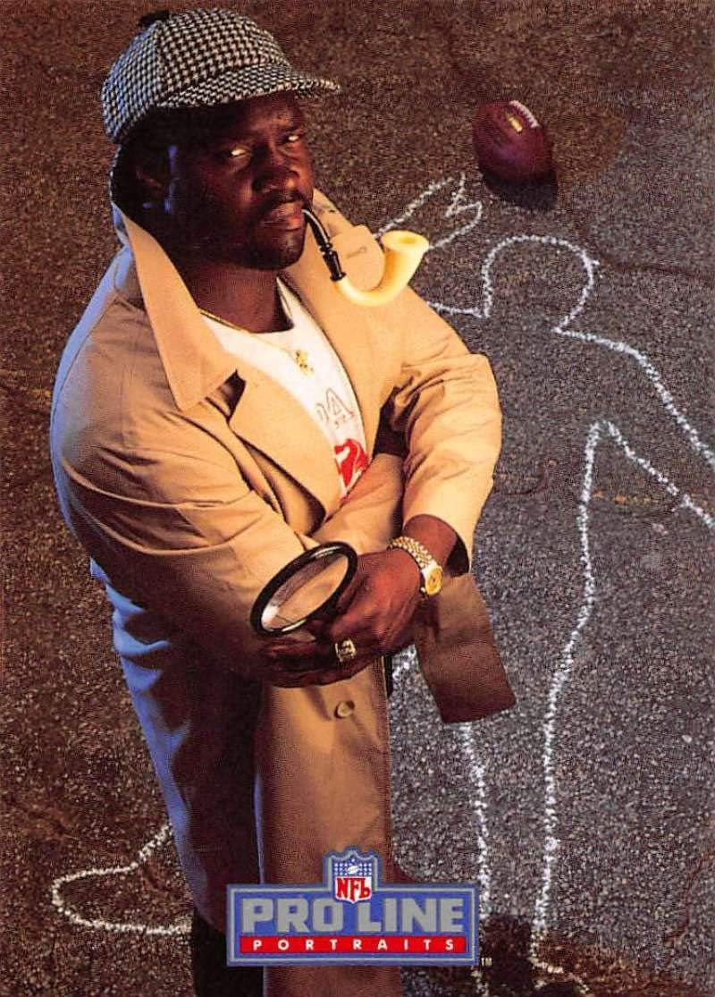 Amazon.com: 1993 Pro Line Portraits Football #484 Eric Curry RC Rookie ...