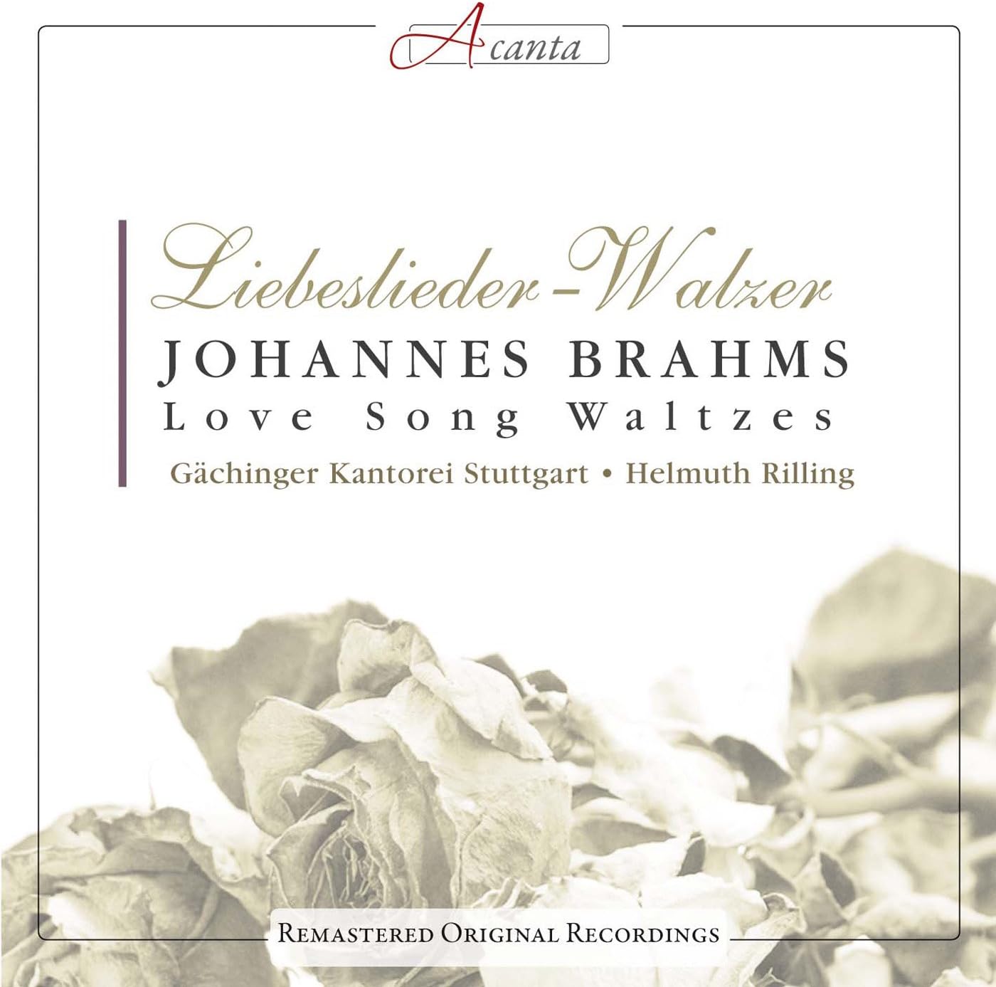 Brahms:Liebeslieder-Walzer / Love Song Waltzes: Amazon.co.uk: CDs & Vinyl