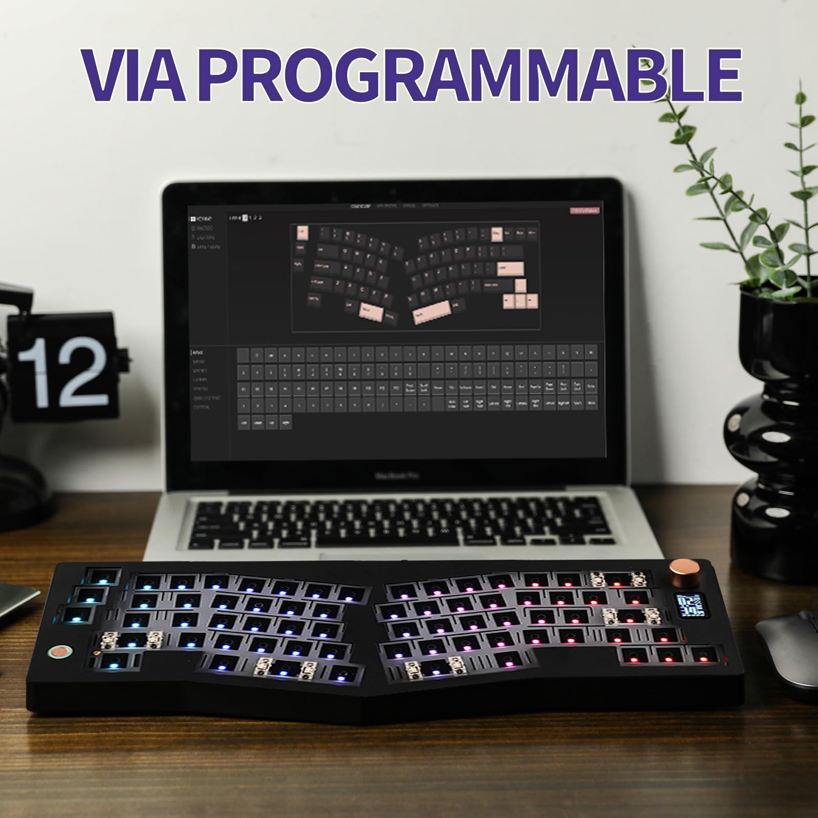 Mua CIDOO ABM066 Alice-layout VIA-programmable Barebones Kit with TFT ...