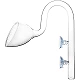Amazon.com : JARDLI Glass Lily Pipe Inflow & Violet Outflow - Aquarium ...