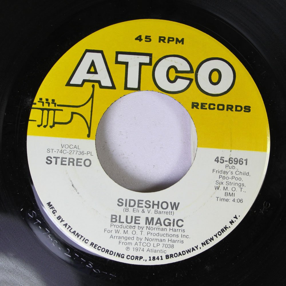 - Blue Magic 45 RPM Sideshow / Just Don't Want To Be Lonely - Amazon ...