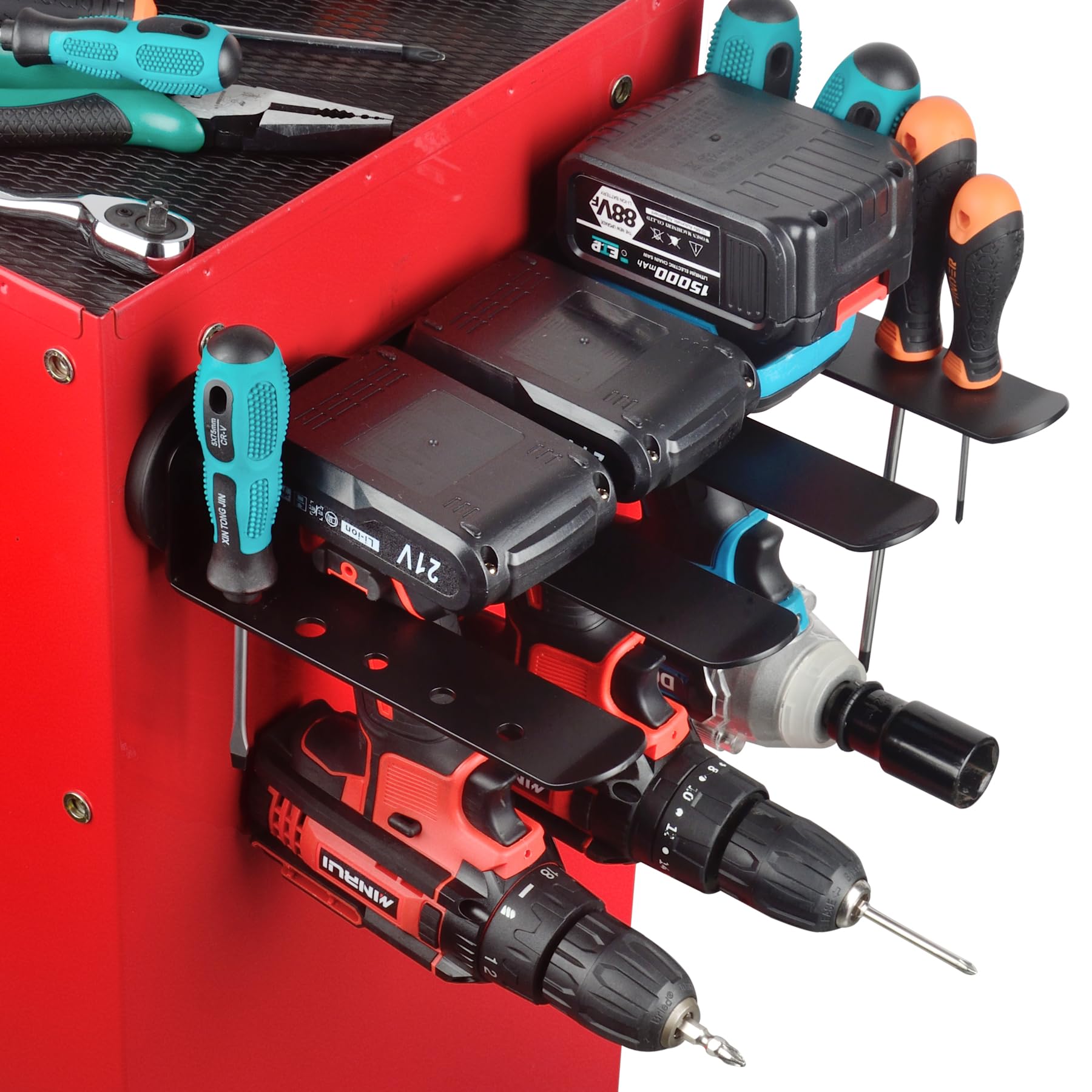 MUTUACTOR Power Tool Organizers and Storage Garage Drill Drivers ...