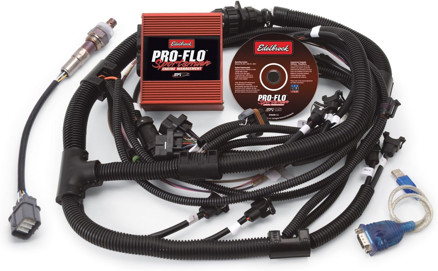 Amazon.com: Edelbrock 3555 Pro-Flo S Harness Sportsman Harness Only ...