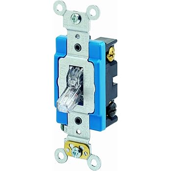 Eaton AH1221PL 20 Amp 120/277V Industrial Grade Toggle Switch with ...