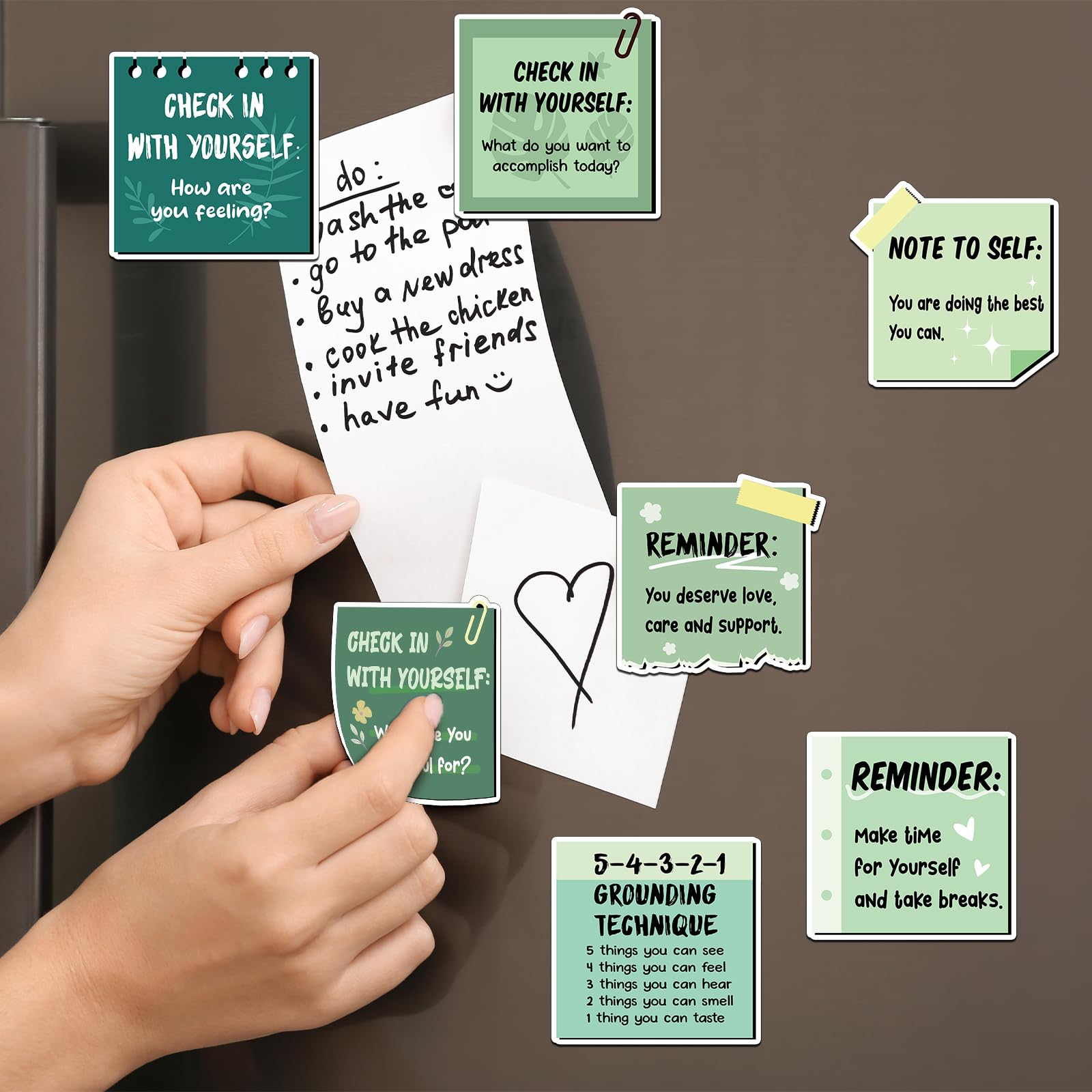 Mua 20 Pcs Mental Health Magnets Motivational Daily Reminder Locker ...