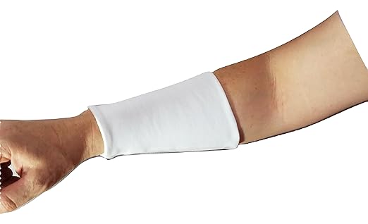 Amazon.com: Dialysis Arm Bands - 6 Inch White Fistula Cover: Health ...
