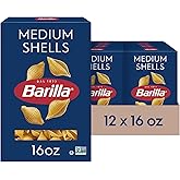 Amazon.com : Barilla Large Shells Pasta, 16 oz. Box (Pack of 12) - Non ...