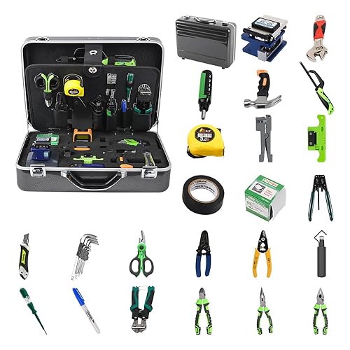 KomShine Fiber Optic Multifunctional ToolKit FTTH TFS-40D, Fusion ...