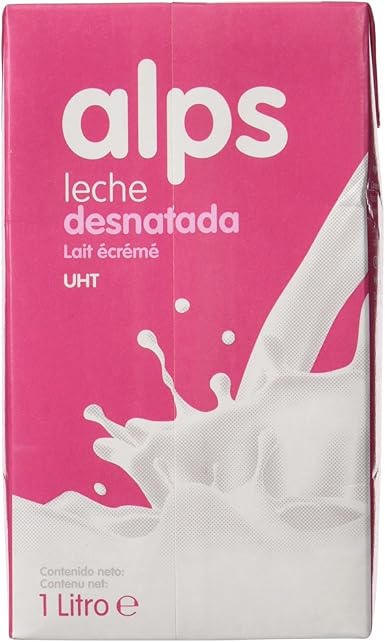 Alps Leche UHT Desnatada - 1000 ml: Amazon.es: Alimentación y bebidas