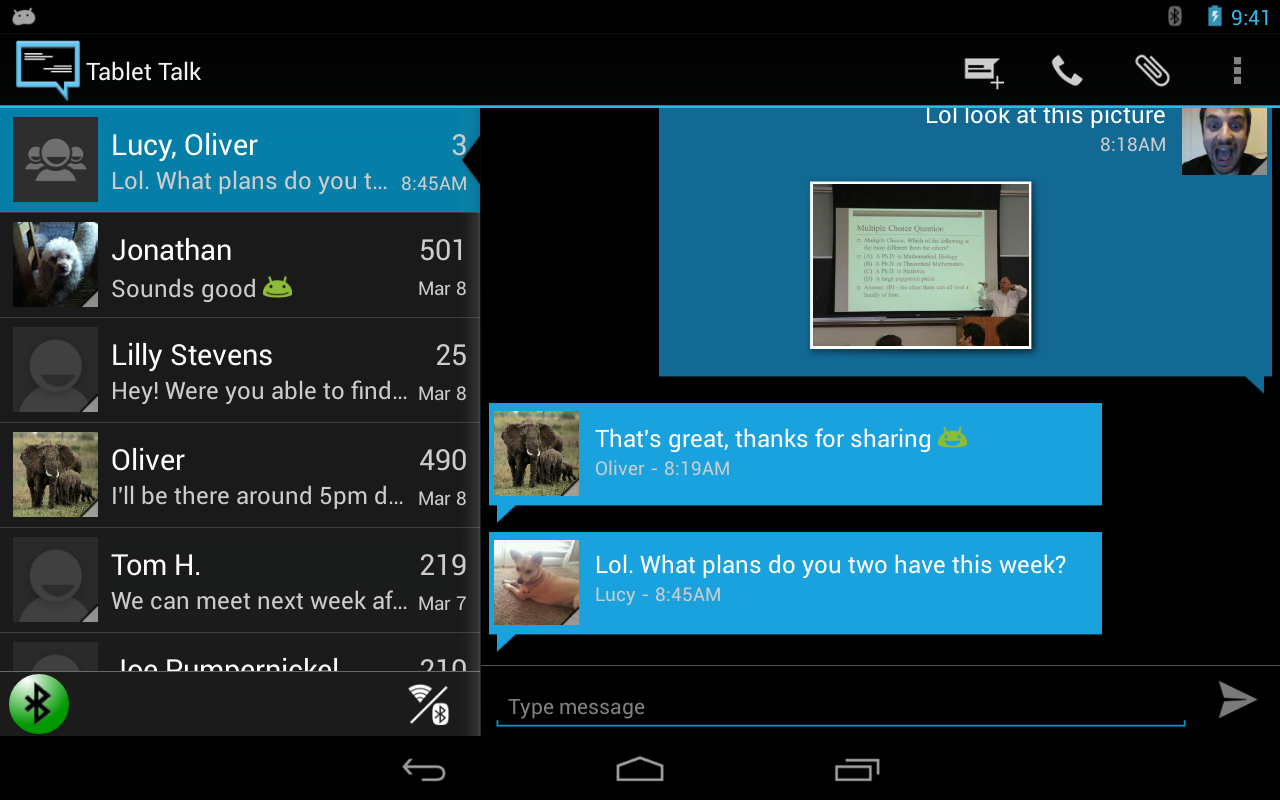Amazon.com: SimpleBlue Theme - Tablet Talk: Appstore for Android