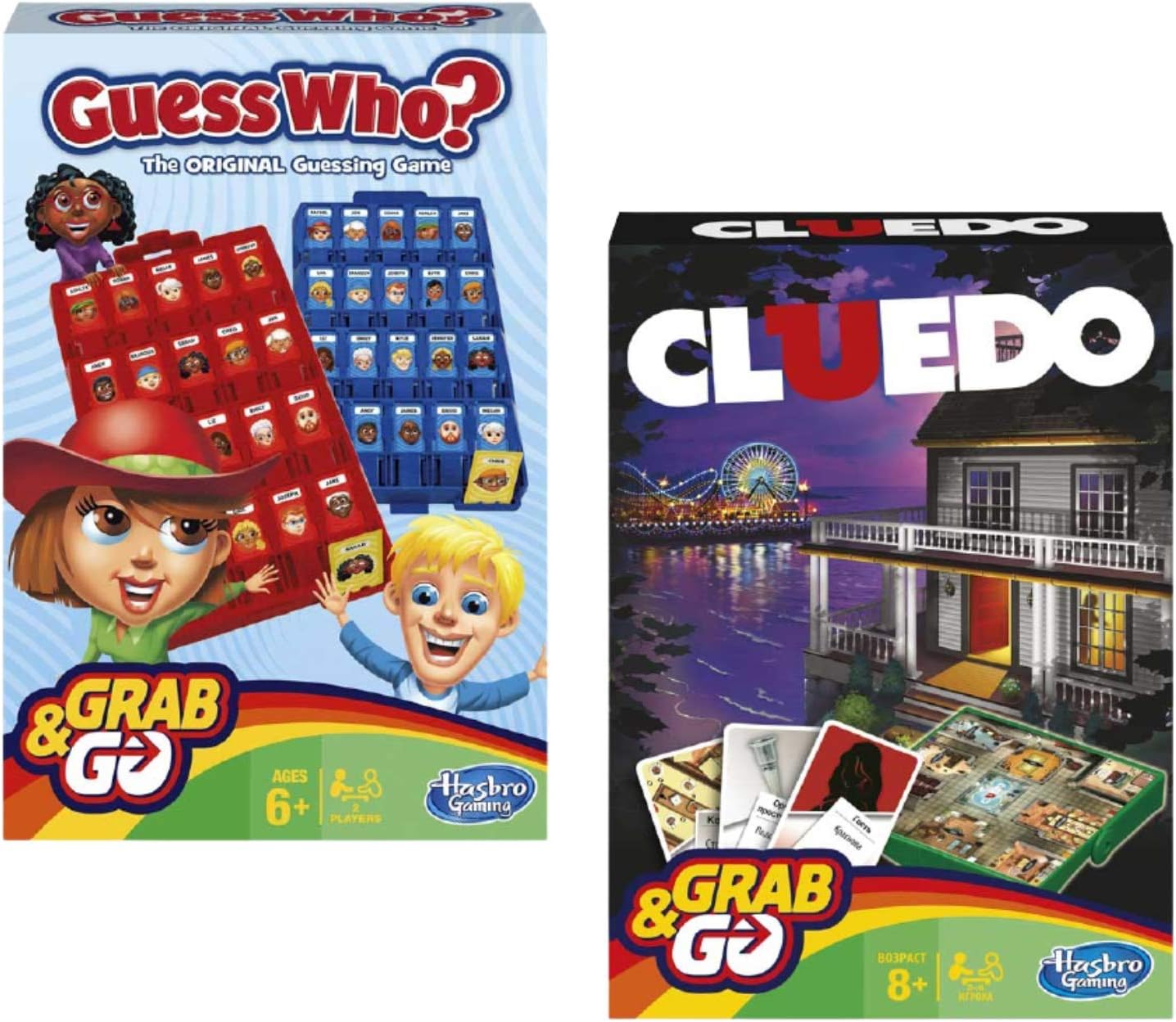 Cluedo Grab & Go Guess Who Grab & Go Bundle – BigaMart