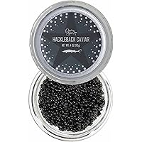 Amazon.com: American Hackleback Sturgeon Caviar - Black - Fresh ...