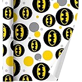 Amazon.com: GRAPHICS & MORE Batman Classic Bat Shield Logo Gift Wrap ...