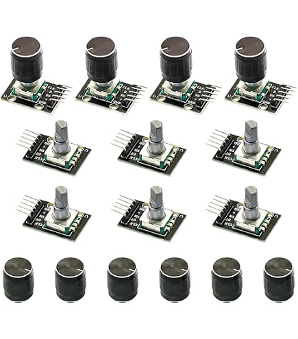 DIY Encoder For Electronics 10PCS KY-040 Rotary Encoder Modules ...