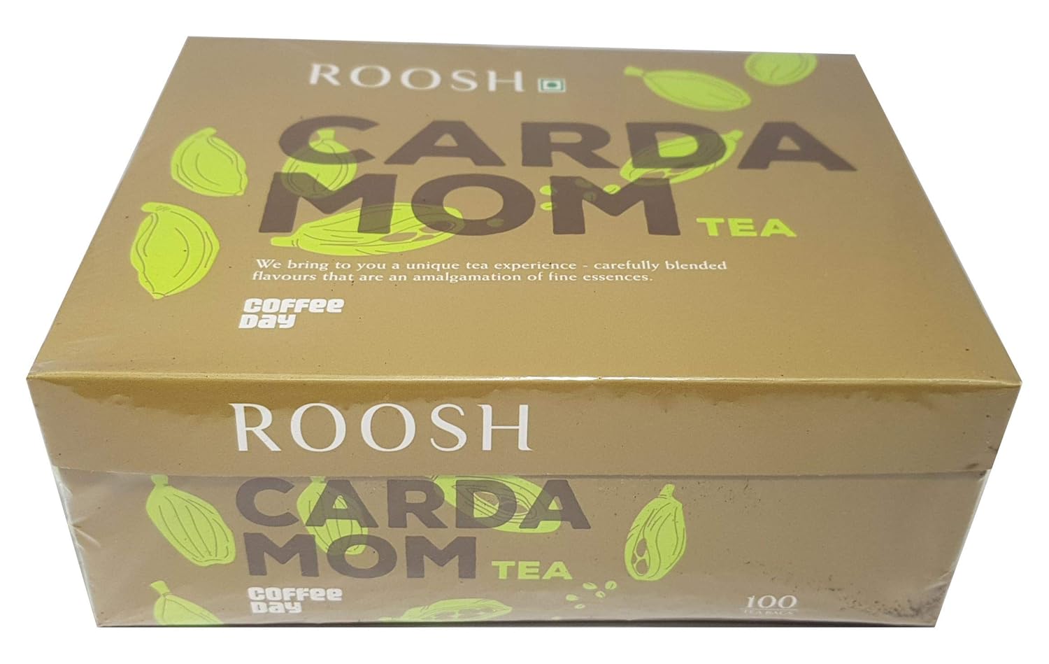coffee day beverages Roosh Premium Cardamom 100 Tea Bags: Amazon.in ...