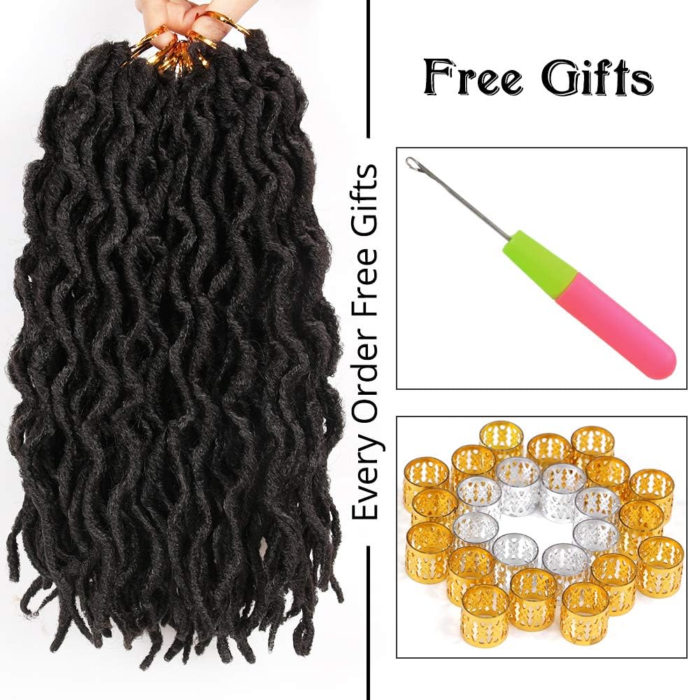 Faux Locs Crochet Hair 6 Packs 12inch Bo Locs Crochet Hair Extensions ...