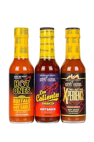 Hot Ones Season 22 Trio Variety Pack Lineup Mild to Fiery Hot Sauces ...