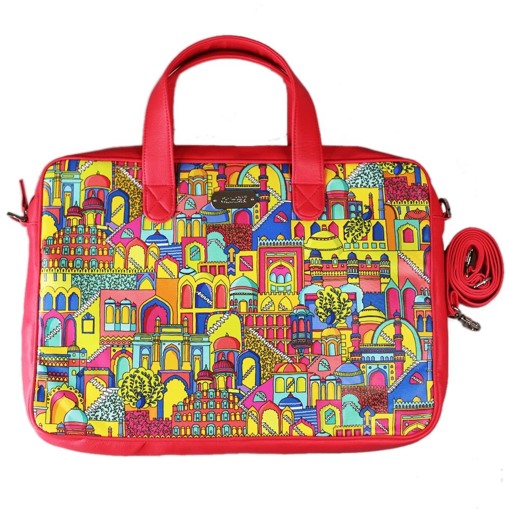 Chumbak Monument Laptop Bag, Multicolor - Buy Chumbak Monument Laptop ...