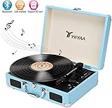 Record Player, Popsky Record Player Vinyl Turntable: Amazon.co.uk ...