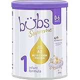 Amazon.com: Aussie Bubs Organic Grass Fed Infant Formula Stage 1 800G ...