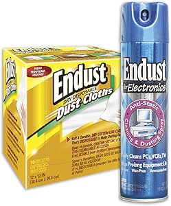 Amazon.com: Endust for Electronics Anti-Static Cleaning & dusting Spray ...