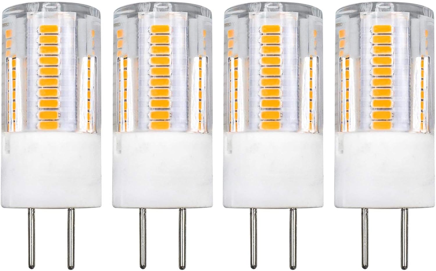 GY6.35 LED 12V Warmweiss Glühbirnen 2W Ersetzt 20W JC G6.35 Halogen ...
