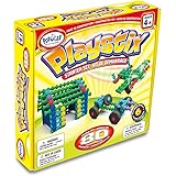 Amazon.com: POPULAR PLAYTHINGS Jumbo Playstix Set Construction Toy ...
