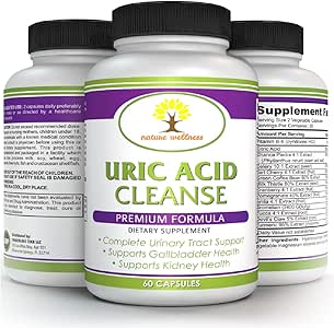 Amazon.com: Premium Uric Acid Cleanse - All Natural Formula - Help ...