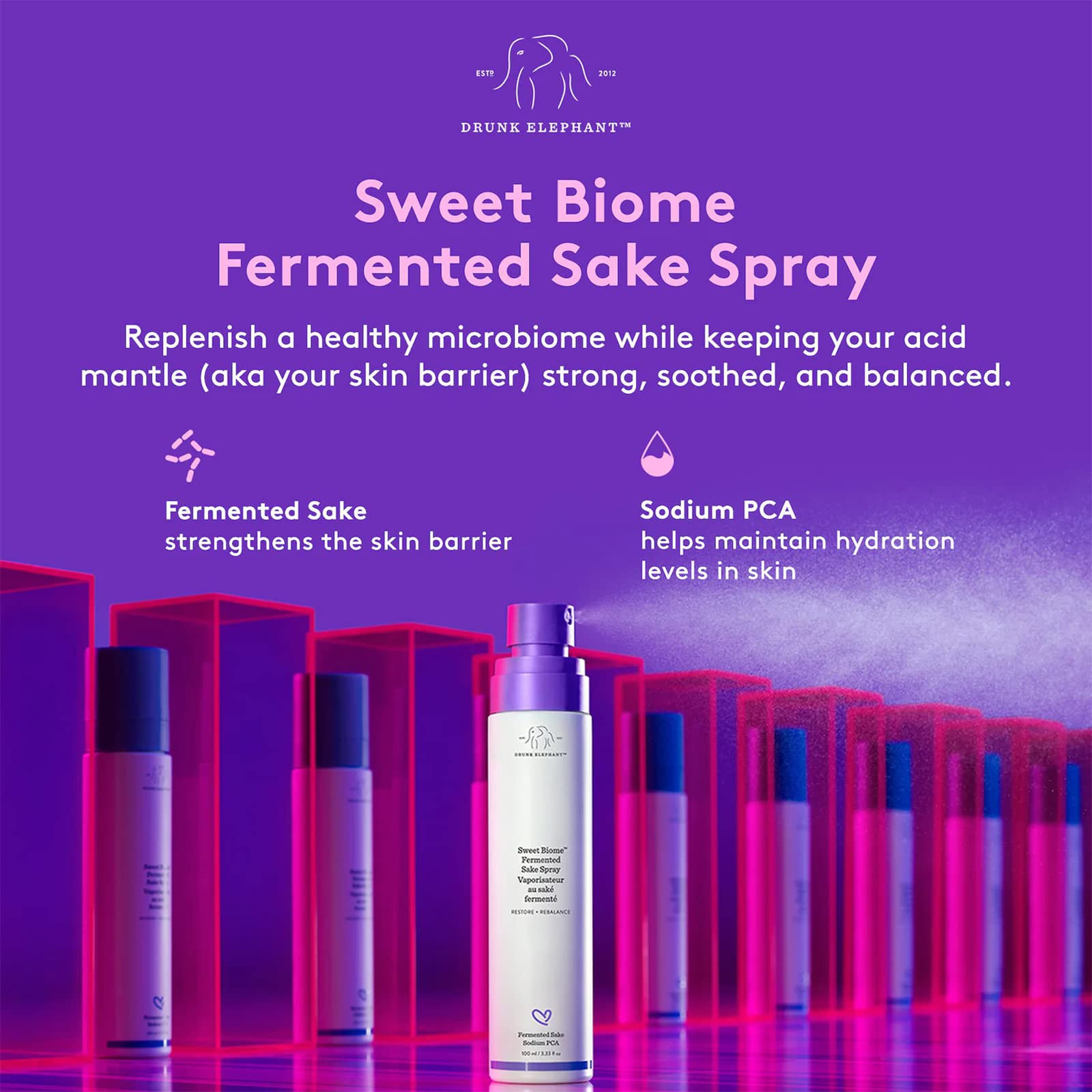 Mua Drunk Elephant Sweet Biome Fermented Sake Spray. Nutrient-Dense ...