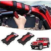 Amazon.com: GAIZON 2 Pack Grab Handles Roll Bar Grip Handle Paracord ...