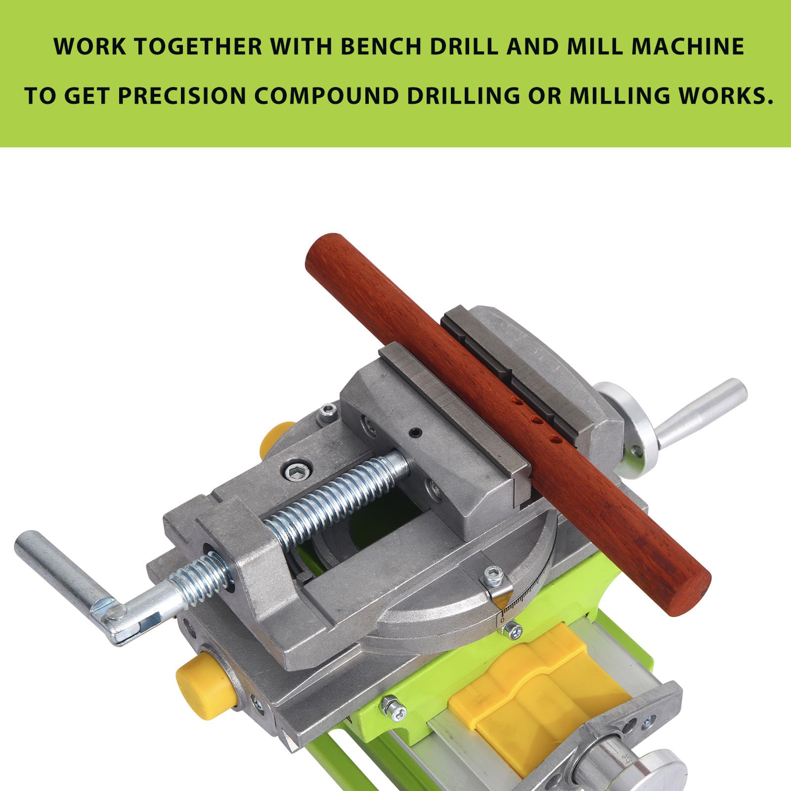 Mua BHTOP Cross Slide Drill Vise 2 Way X-Y Compound Vise, Multifunction ...