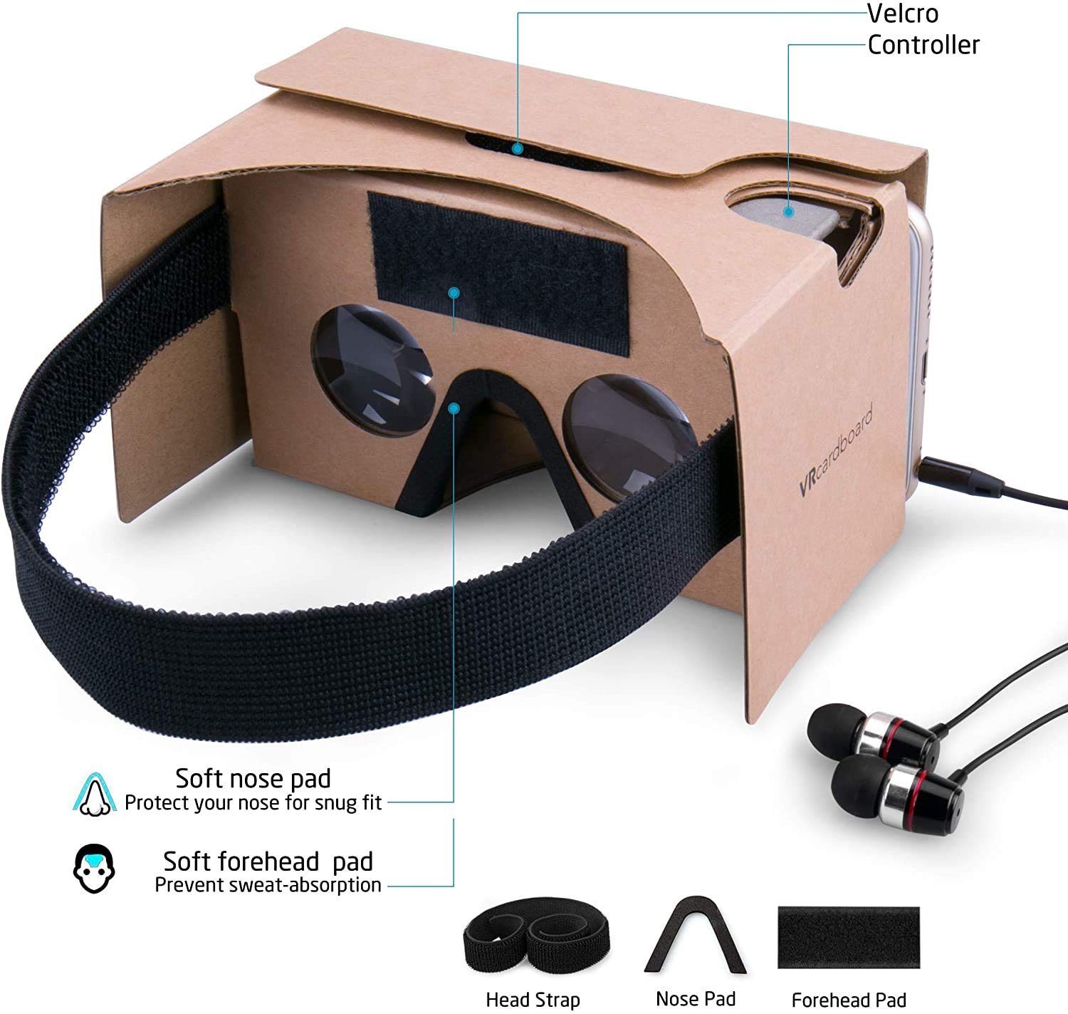 Mua Multiple Complete Set of Google Cardboard V2 Version 2.0 (Latest ...